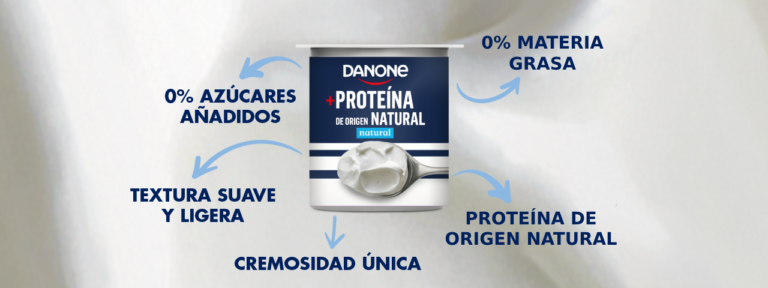 Nuevo yogur proteínas Danone - Danone