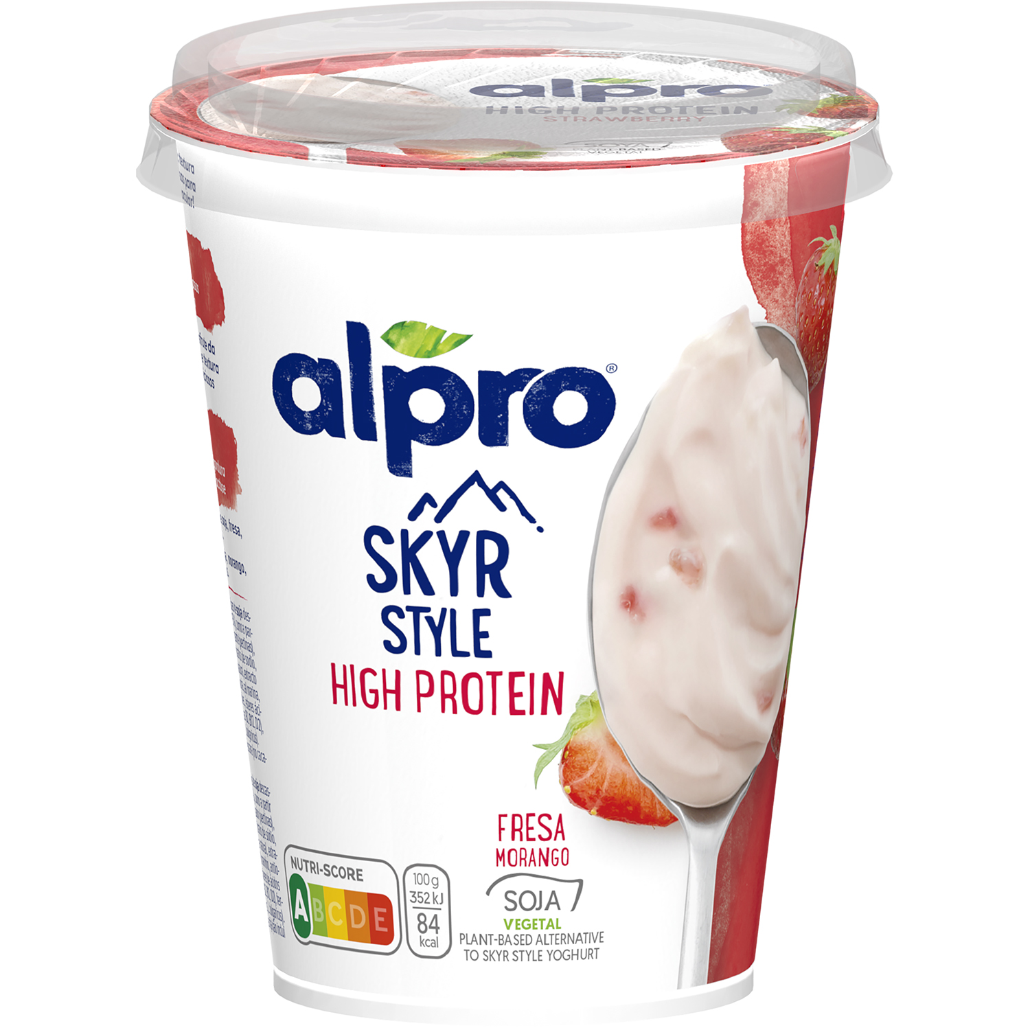Alpro SKYR Fresa-Frambuesa - Activia