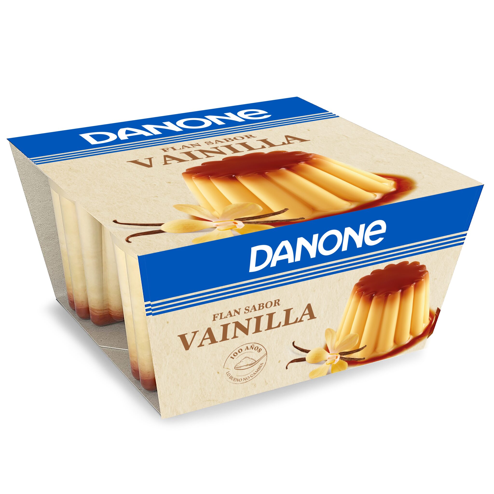Flan de Vainilla x4 - Danone