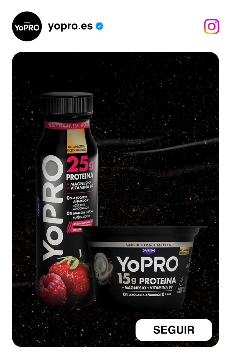 Prueba el nuevo YoPRO - Danone